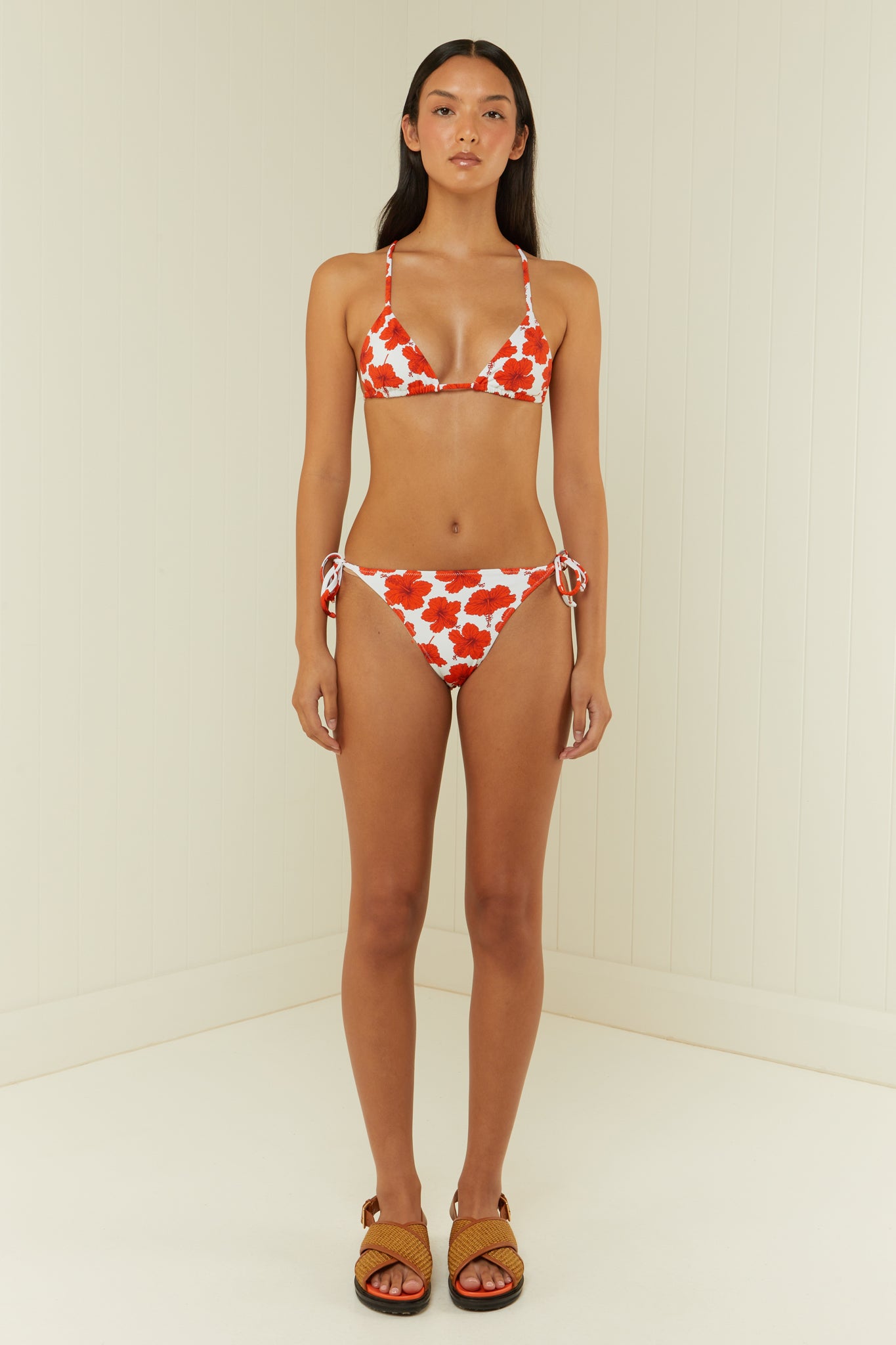 Classic Triangle Bikini Top – Palm. Noosa