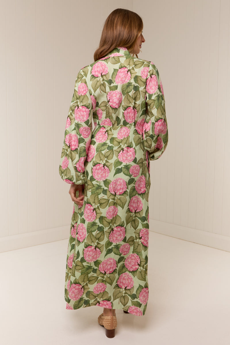 Elodie Dress Pink Jardin – Palm. Noosa